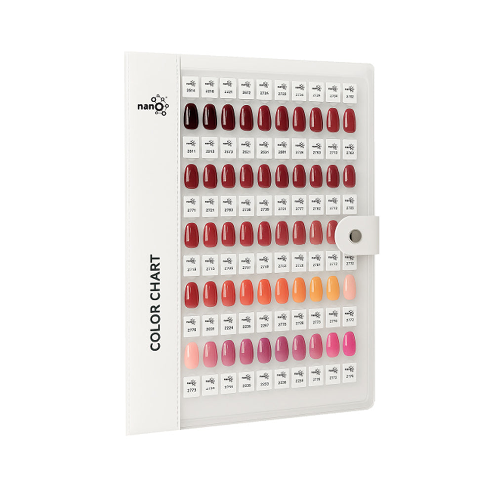 Nano® Professional Acrylic Nail Color Chart - 120 Slots