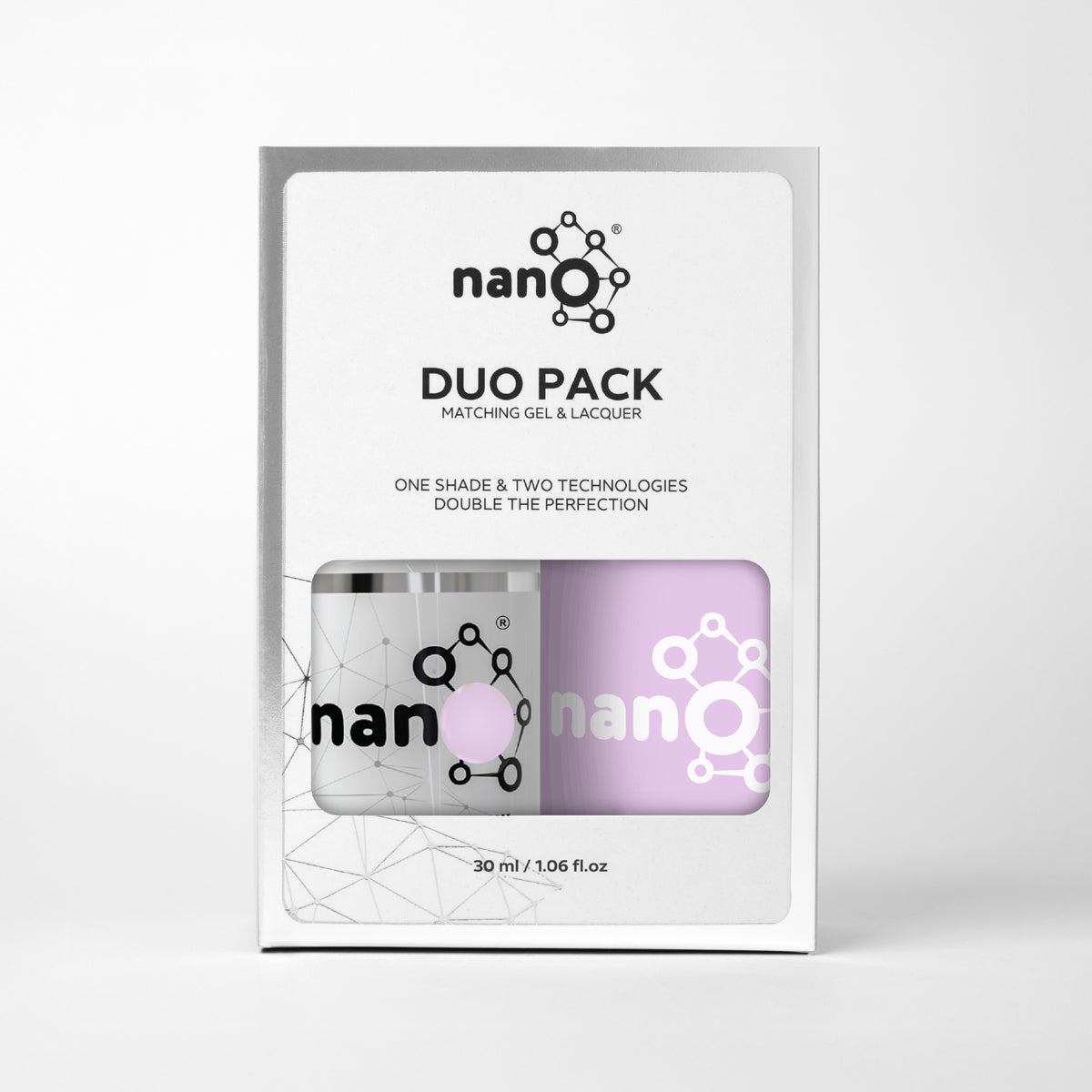 Nano® Soft Orchid Duo Pack - 30ml | Orchid Purple Nail Polish Set