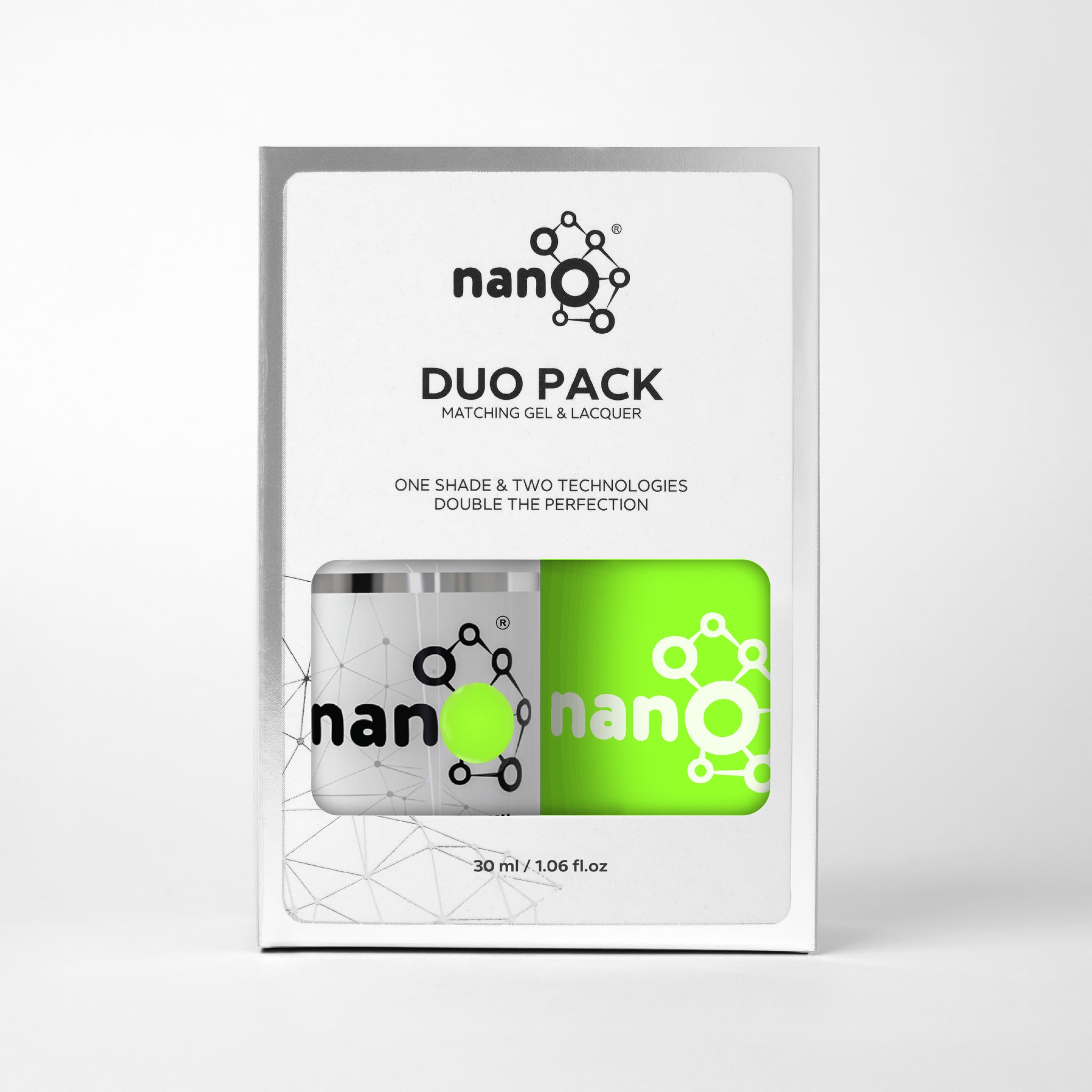 Nano® Fresh Lime Duo Pack - 30ml | Neon Lime Green Nail Polish Set
