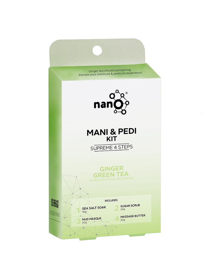 4 Step Ginger Green Tea Mani Pedi Kit