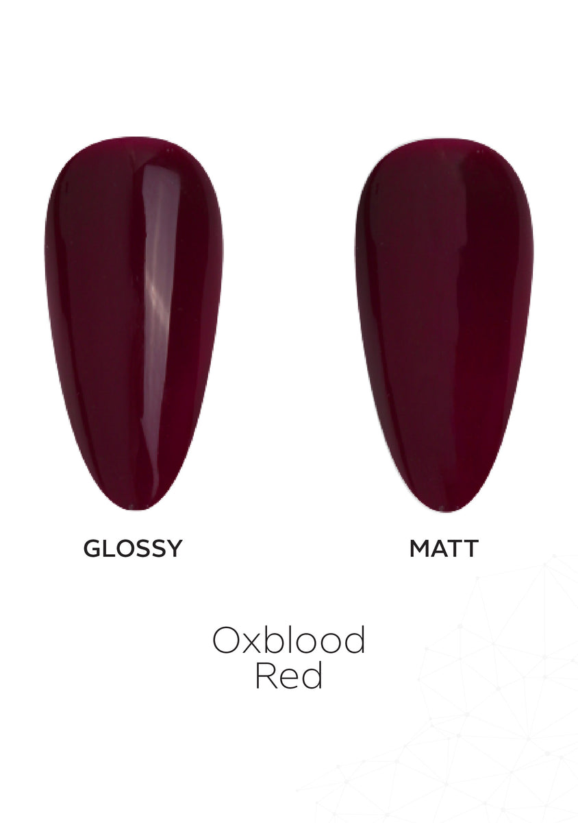 Oxblood Red Rubber base coat