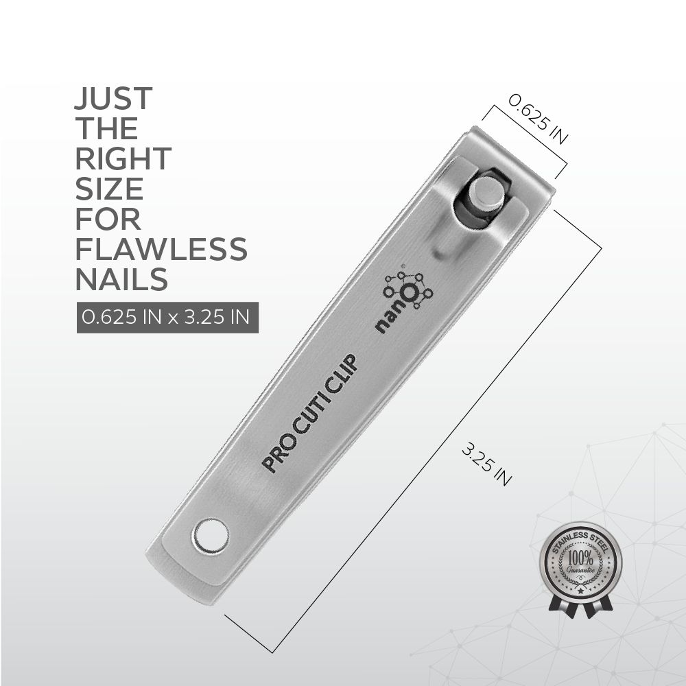 Professional Cuticle Clipper | Nano Pro Cuti Clip | Stainless Steel