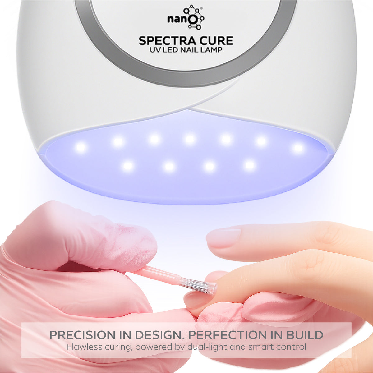 Spectra Cure UV LED Nail Lamp - 48W | Professional Gel Curing Light